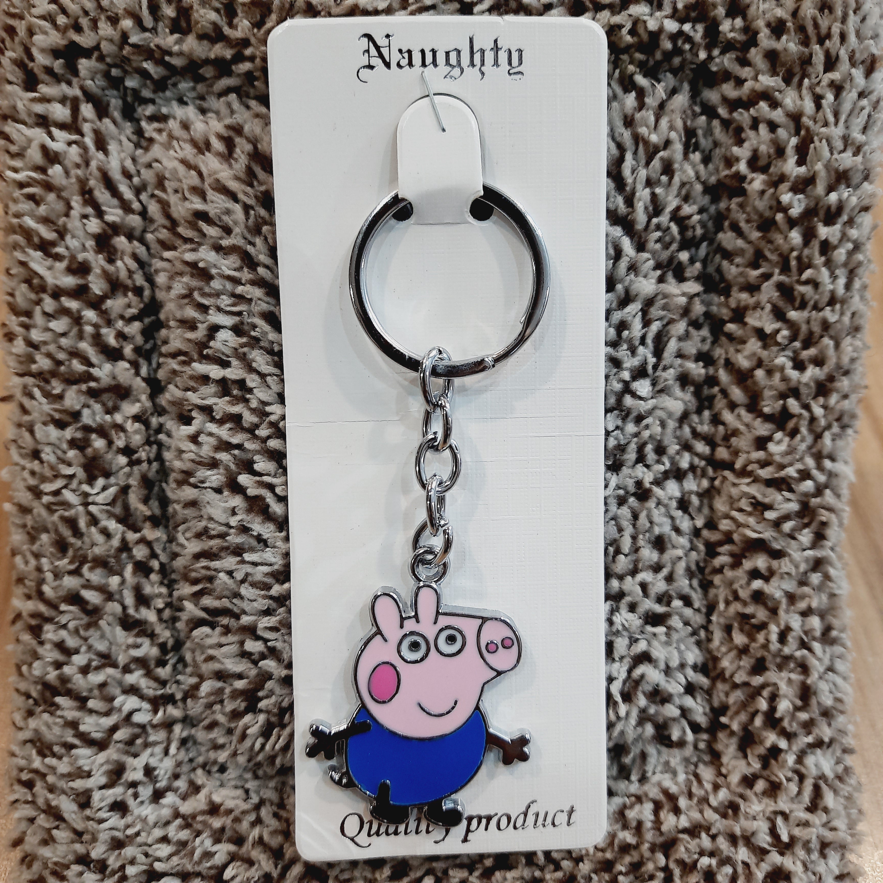 Peppa Pig Metal Keychain – Gift Galaxy