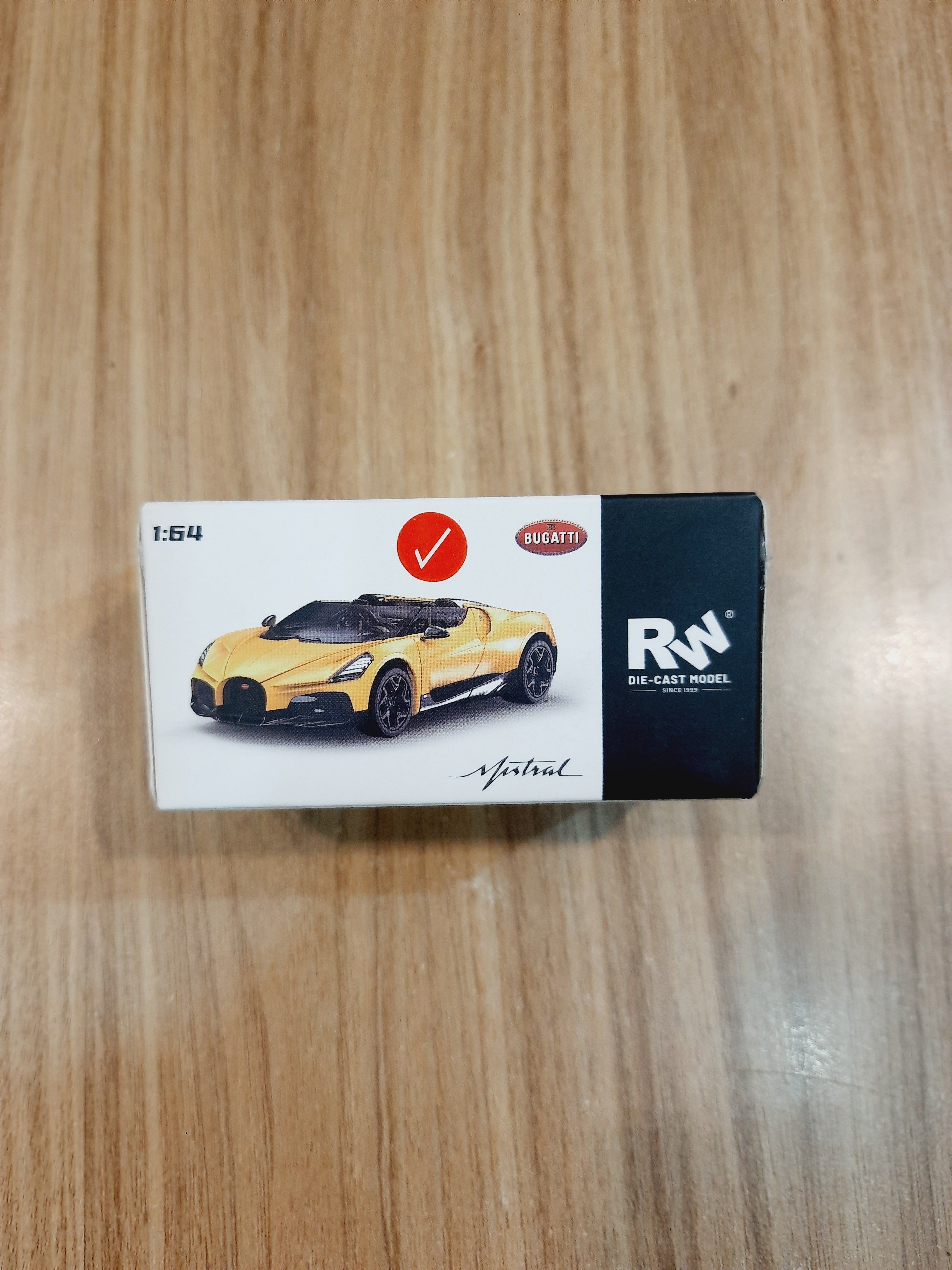RW Bugatti Mistral 1:64 Diecast Scale Model Car – Gift Galaxy